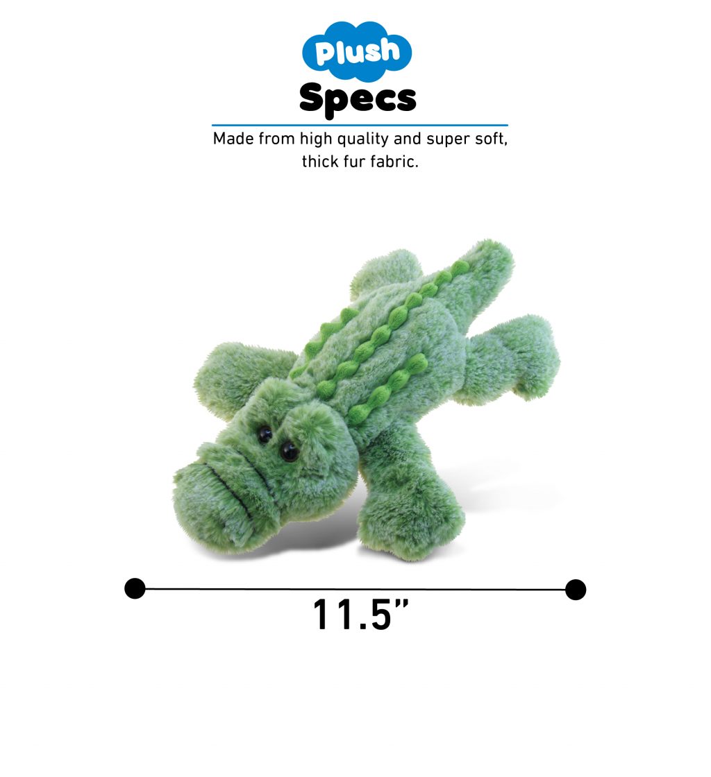 Alligator Small - Super-Soft Plush - CoTa Global Alligator Small - Super-Soft Plush - CoTa Global